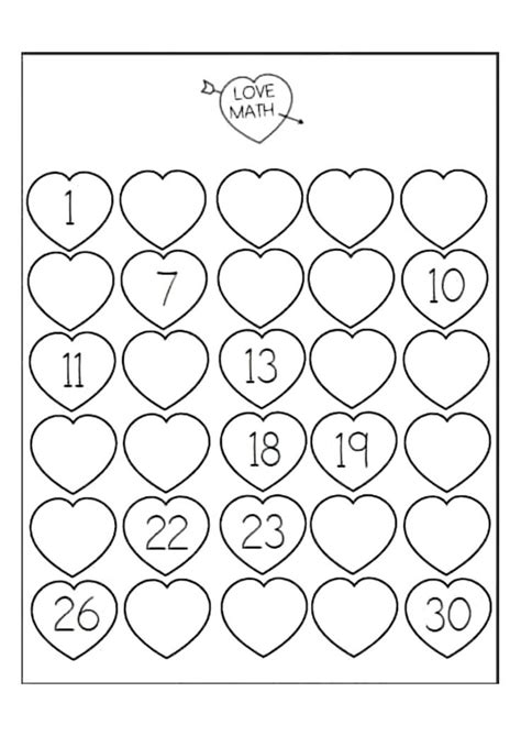 Dibujos De Numeros Para Colorear Vsun