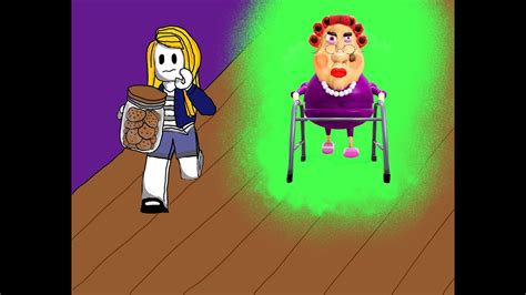 Сбежала от злой бабушки в Roblox Youtube