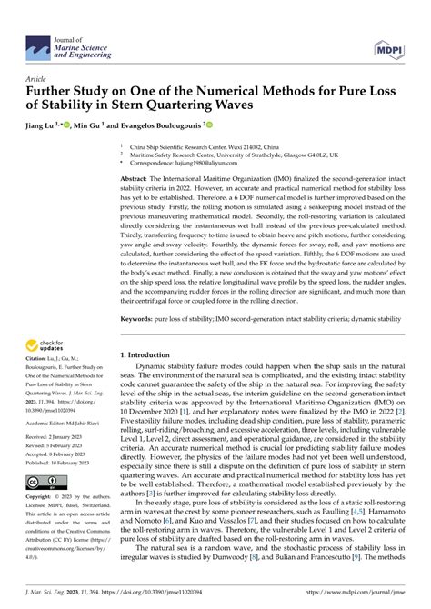 Pdf Further Study On One Of The Numerical Methods For Pure Loss Of