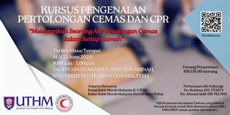 Kursus Pengenalan Pertolongan Cemas Dan Cpr Malaysian Red Crescent