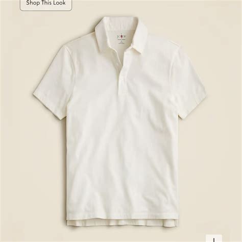 J Crew Shirts J Crew Sueded Cotton Polo Shirt Size Small Poshmark