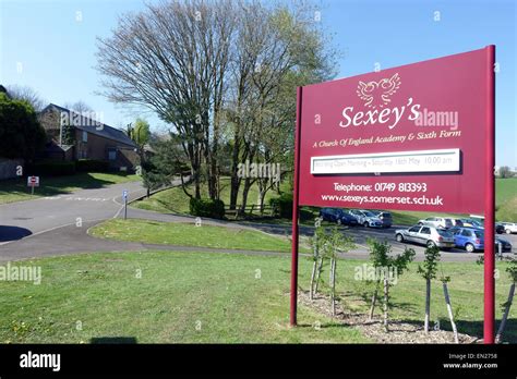 Entrance To Sexeys Co Educational Boarding School In Bruton Somerset