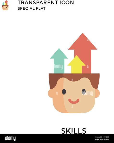 Skills Vector Icon Flat Style Illustration Eps 10 Vector Stock Vector