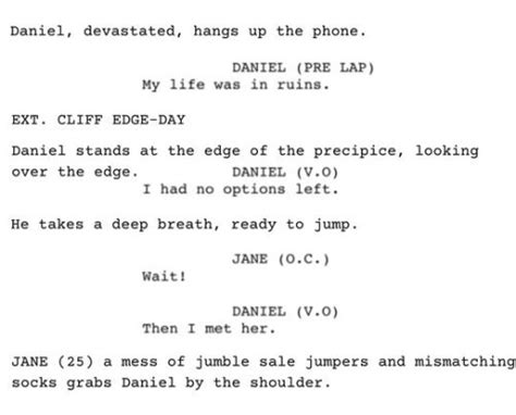 A Quick Guide To Screenplay Formatting