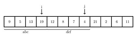 Tikz Pgf How Do I Draw An Array With Markers Arrows Showing