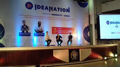 Ideanation Campus Roadshow Fakultas Teknik Undip