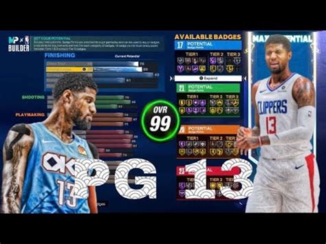 Paul George Build Does Everything In Nba K Youtube