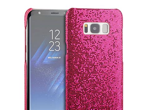 Samsung Galaxy S8 Glitter Plastic Hard Case