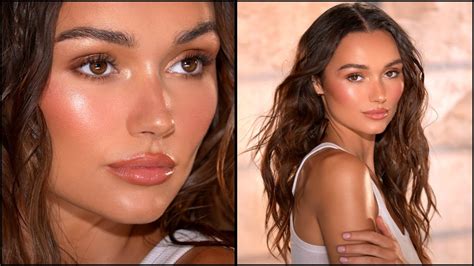 Sun Kissed Glowy Makeup Tutorial Using All TARTE Products YouTube
