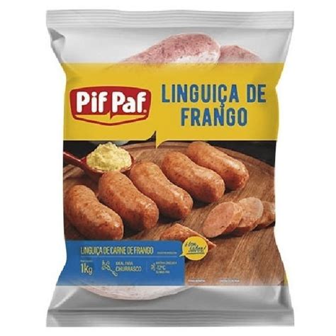 LinguiÇa Frango Pif Paf 1kg Lavagnoli