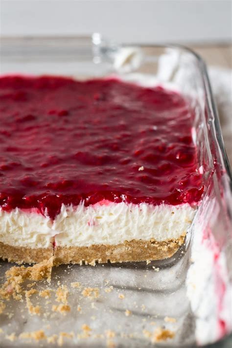 No Bake Raspberry Cheesecake 6 Chocolate With Grace