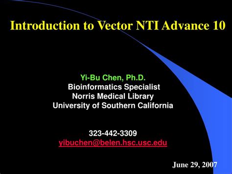 Ppt Introduction To Vector Nti Advance 10 Powerpoint Presentation Free Download Id 472169