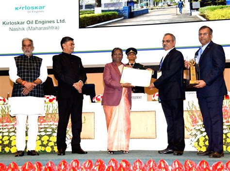 President Droupadi Murmu Presents The Awards