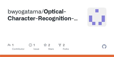 Github Bwyogatamaoptical Character Recognition For Offline