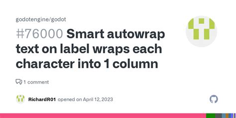Smart Autowrap Text On Label Wraps Each Character Into 1 Column · Issue