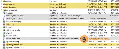 How To Compare Files In Two Folders In Windows
