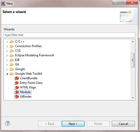 How To Create Gwt Module Using Eclipse Shdhumale