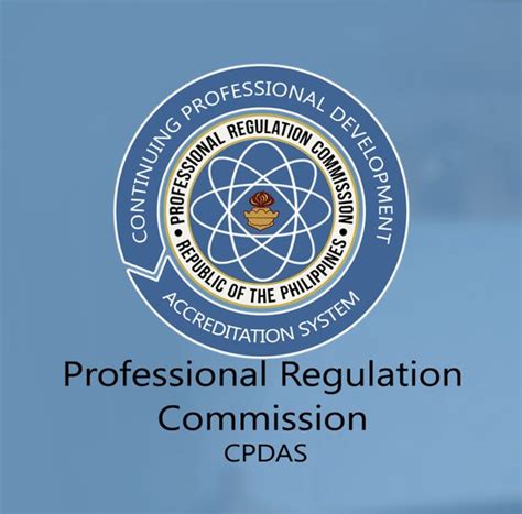 Continuing Professional Development Accreditation System Cpdas Self