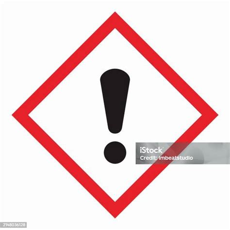 Ilustración De Pictogramas Y Clases De Peligro De La Etiqueta De Los Productos Químicos Del Sga