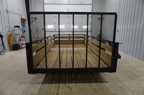 Wood Sided Utility Trailer Bnd Trailers
