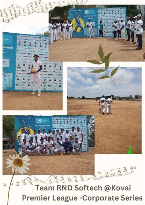 Rnd Softech On Linkedin Teamrnd Kovaipremierleague Innovation Management Bpo Outsourcing…