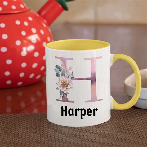 Personalized Mug Name Mug Custom Mug With Name Ceramic Etsy