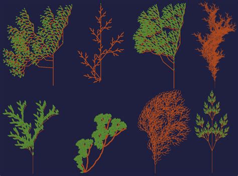 Interactive Procedural Trees By Gogodinosaur