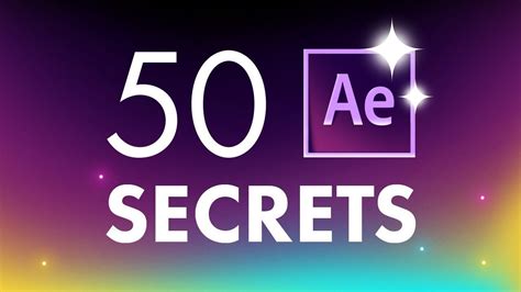 50 After Effects Tips Tricks Secrets For Beginners Artofit