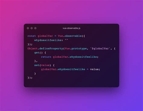 How To Watch Global Variables In Vue Js Nathanael Mcmillan