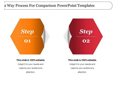 Way Process For Comparison Powerpoint Templates PowerPoint Presentation Slides PPT Slides
