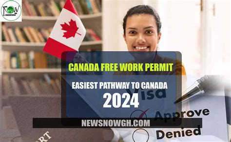 Canada Free Work Permit Easiest Pathway To Canada 2024