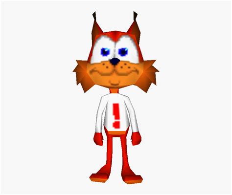 Download Zip Archive Bubsy 3d Sprites Hd Png Download Kindpng