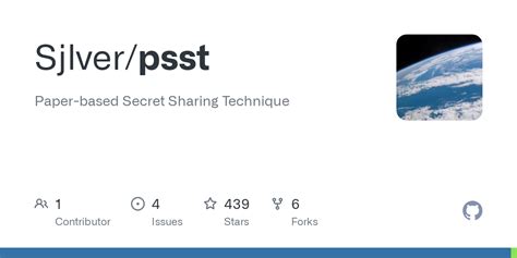 Github Sjlver Psst Paper Based Secret Sharing Technique
