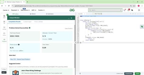 Gfg160 Problemsolvingjourney Dsa Learndsa 160daysofcode Gfg