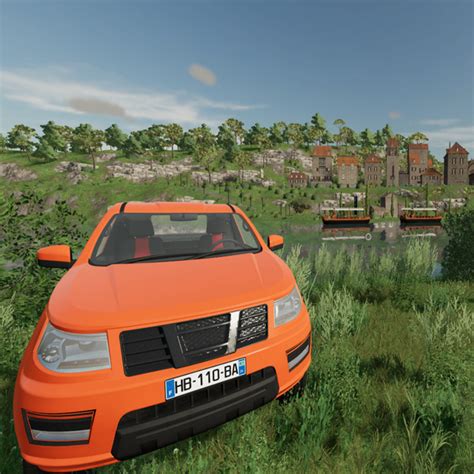 Haut Beyleron z tablicą rejestracyjną EU FR V Farming Simulator Mod FS Mody