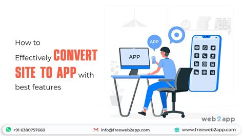 how to effectively convert site to app with best features