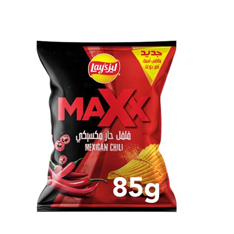 Lays Max Mexican Chili Chips 85 G Online At Best Price Lulu Uae