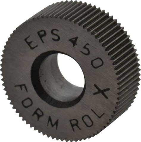 Standard Knurl Wheel 1 2 Dia 70 ° Tooth Angle 50 Tpi Straight