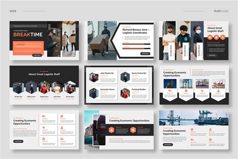 Logistics Powerpoint Template