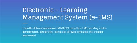 E Learning Management System
