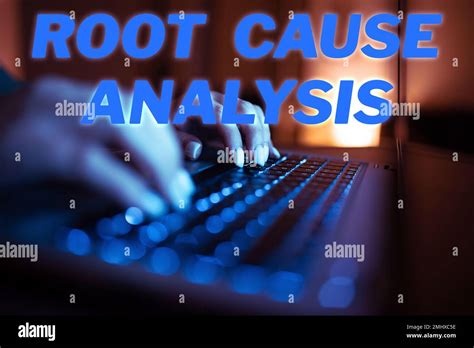 Conceptual Display Root Cause Analysis Word Written On Method Of Problem Solving Identify Fault