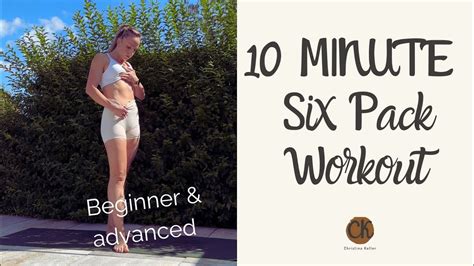 10 Min Sixpack Workout Youtube