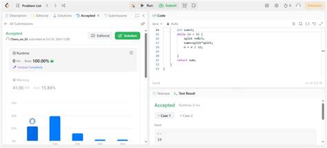 charu s m on linkedin 100daysofprogrammingchallenge leetcode java