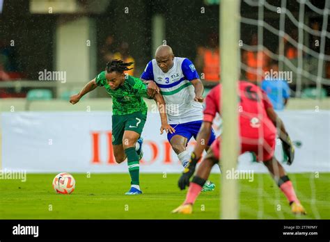 Akwa Ibom State Nigeria 16 Nov 2023 Nigeria Vs Lesotho Rethabile