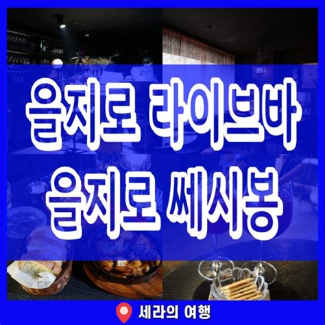 을지로 라이브바 와인바 을지로쎄시봉 싱어송라이터 사장님의 라이브 공연 네이버 블로그