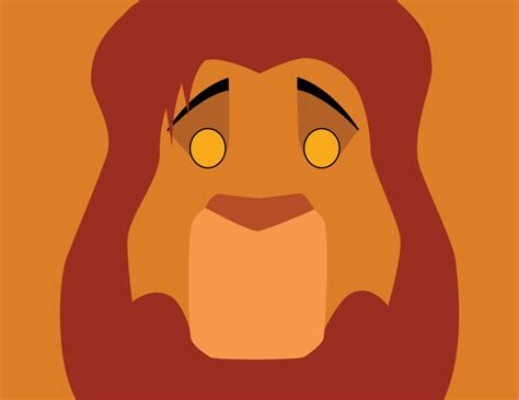 Adult Simba Minimal By Arnumdrusk On DeviantArt
