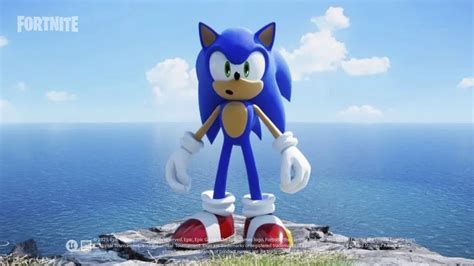 Fortnite X Sonic Skin Confirmed Youtube