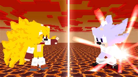 Ssxu Sonic Vs Evil Sonic Dbs Part 2 By Lightningblue254 On Deviantart