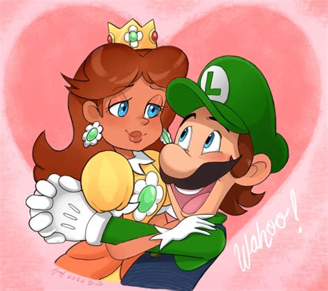 I Drew Daisy And Luigi Rmario
