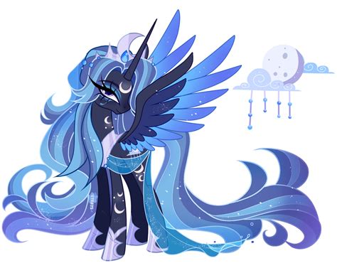 Distant Future Princess Luna Redesign Hold By Strbys On Deviantart